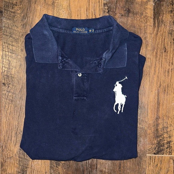 Ralph Lauren | Shirts | Ralph Lauren Deep Blue Polo Shirt | Poshmark
